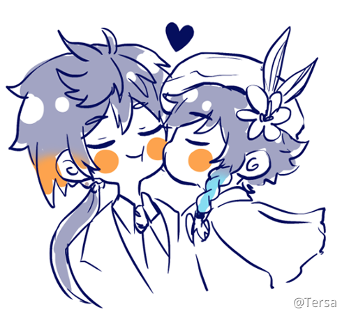 Kiss Doodles ( ˘ ³˘)♥ Genshin Impact | HoYoLAB