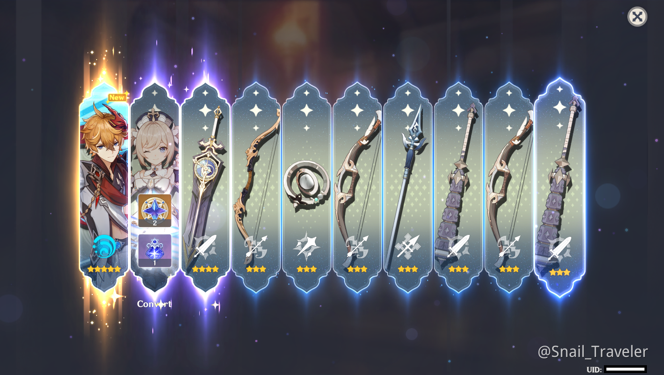 My luckiest pull Genshin Impact | HoYoLAB