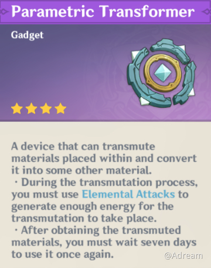 [V1.4 Guide] How to be an alchemist! #parametric transformer Genshin ...