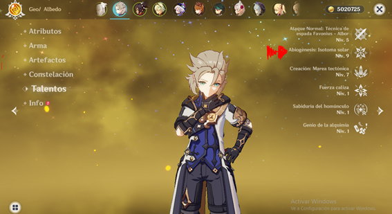 [Guía V1.4] Como buildear a tu ALBEDO, best personaje support Geo de ...