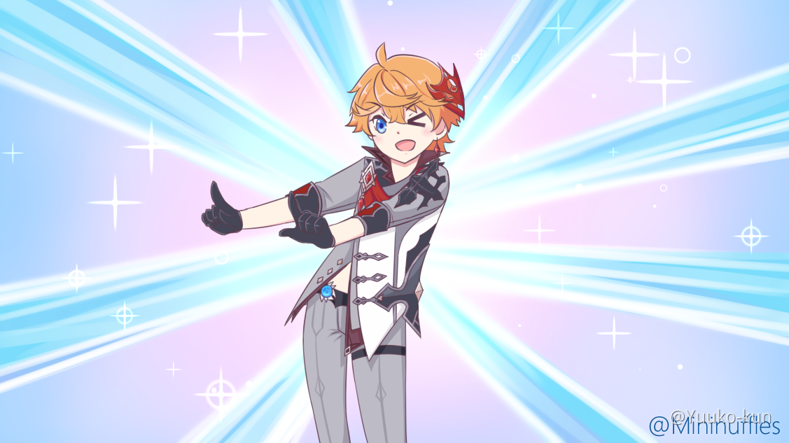 Ganbare Beam Childe Genshin Impact | HoYoLAB