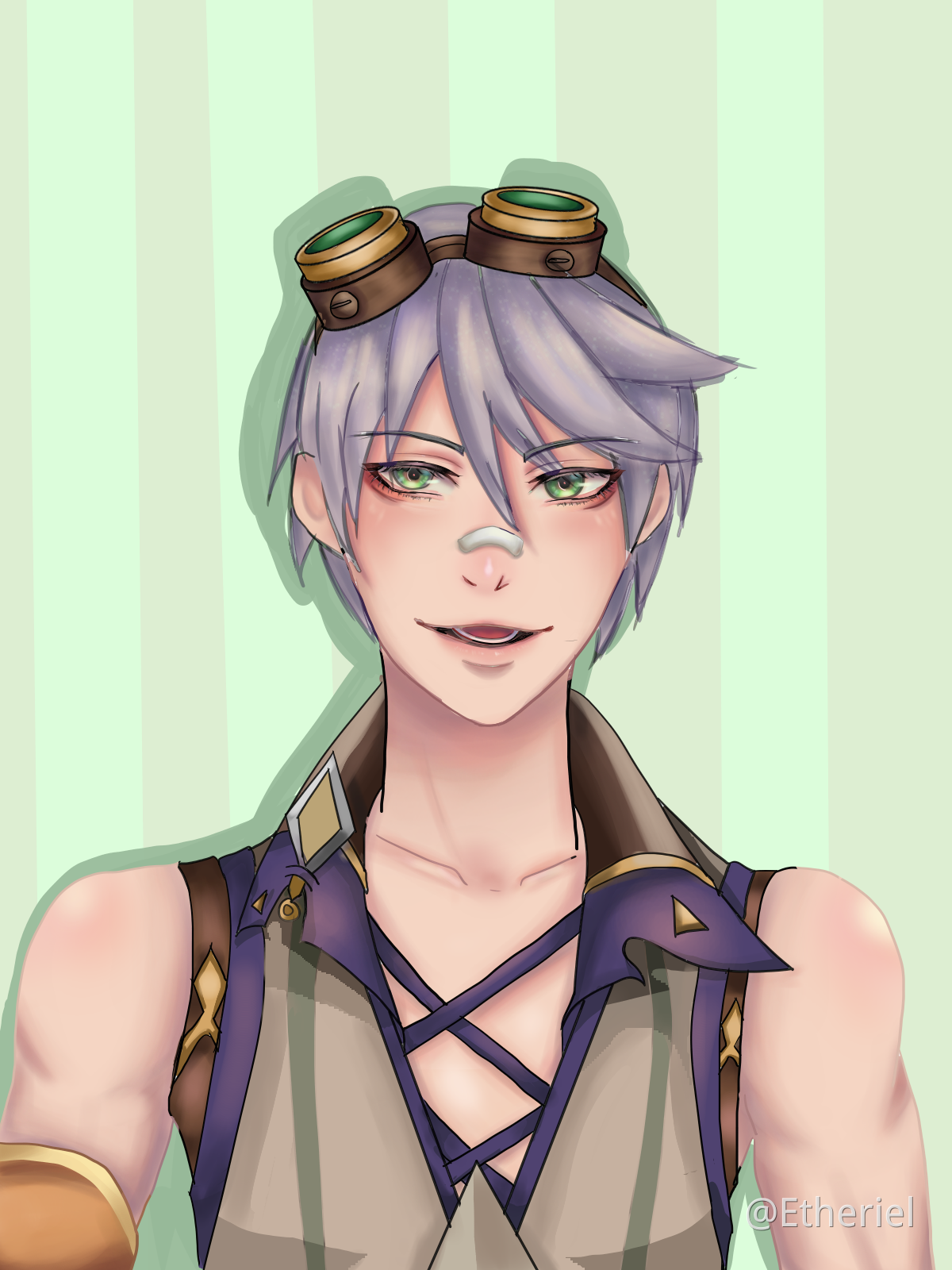 Bennett Fanart Genshin Impact | HoYoLAB