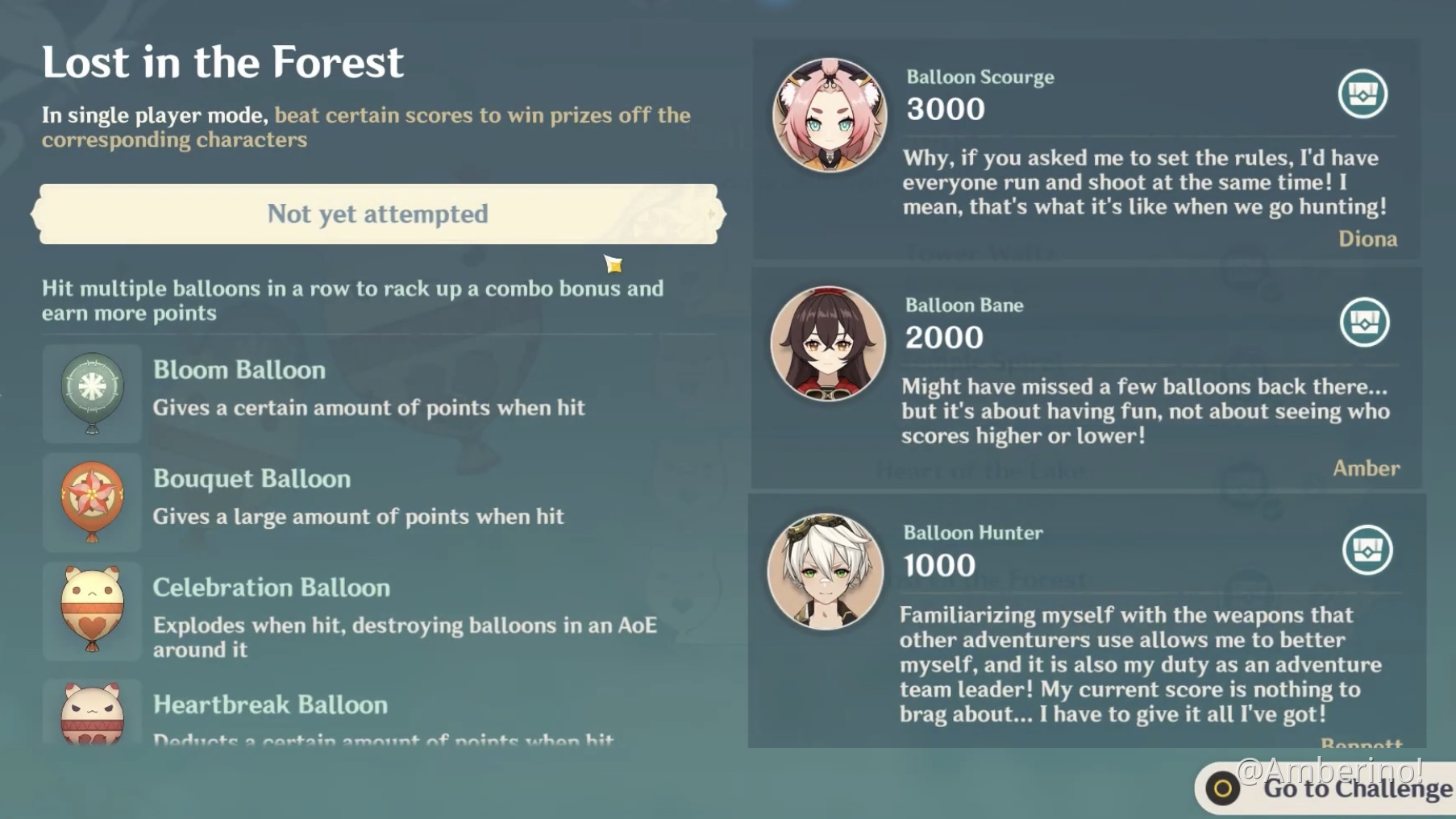 THIS IS NOT AMBER | Genshin Impact | HoYoLAB