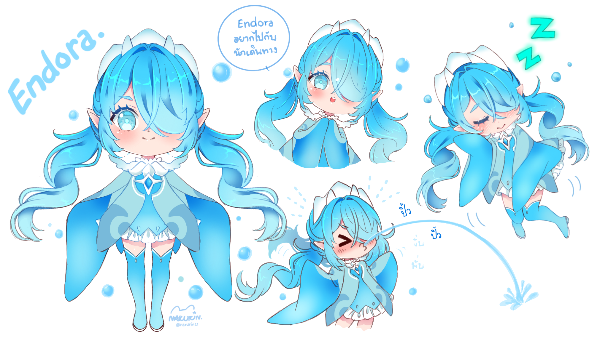 เด็กน้อย Endora ผู้ขี้เซา | Genshin Impact | HoYoLAB