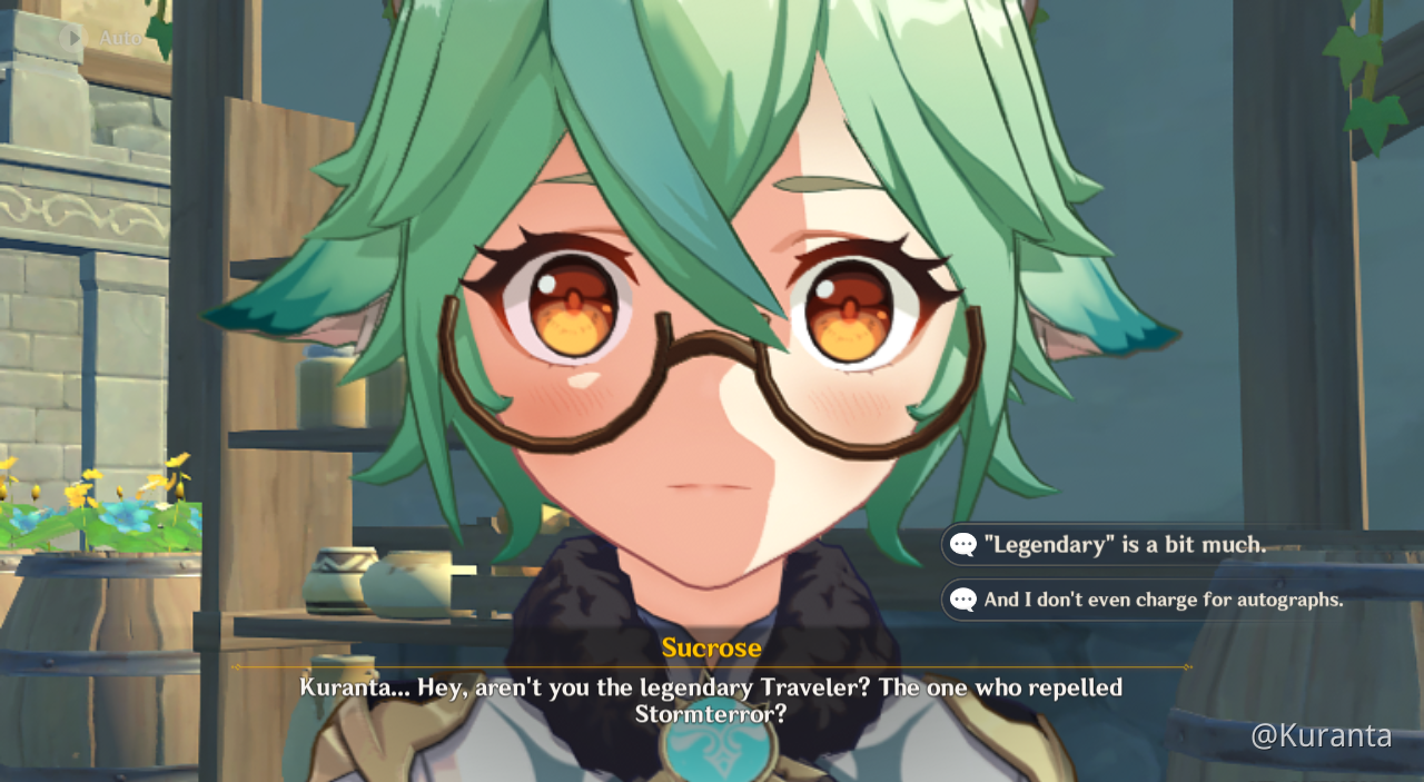 Beautiful Cinnamon Roll Too Good for This World, Too Pure Genshin ...