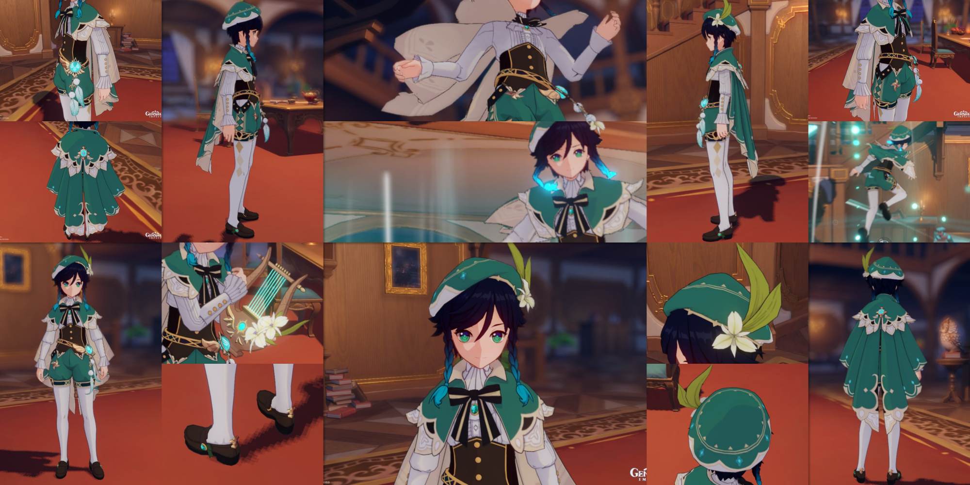 Mondstat characters detail Reference sheet for art, cosplay... Genshin ...