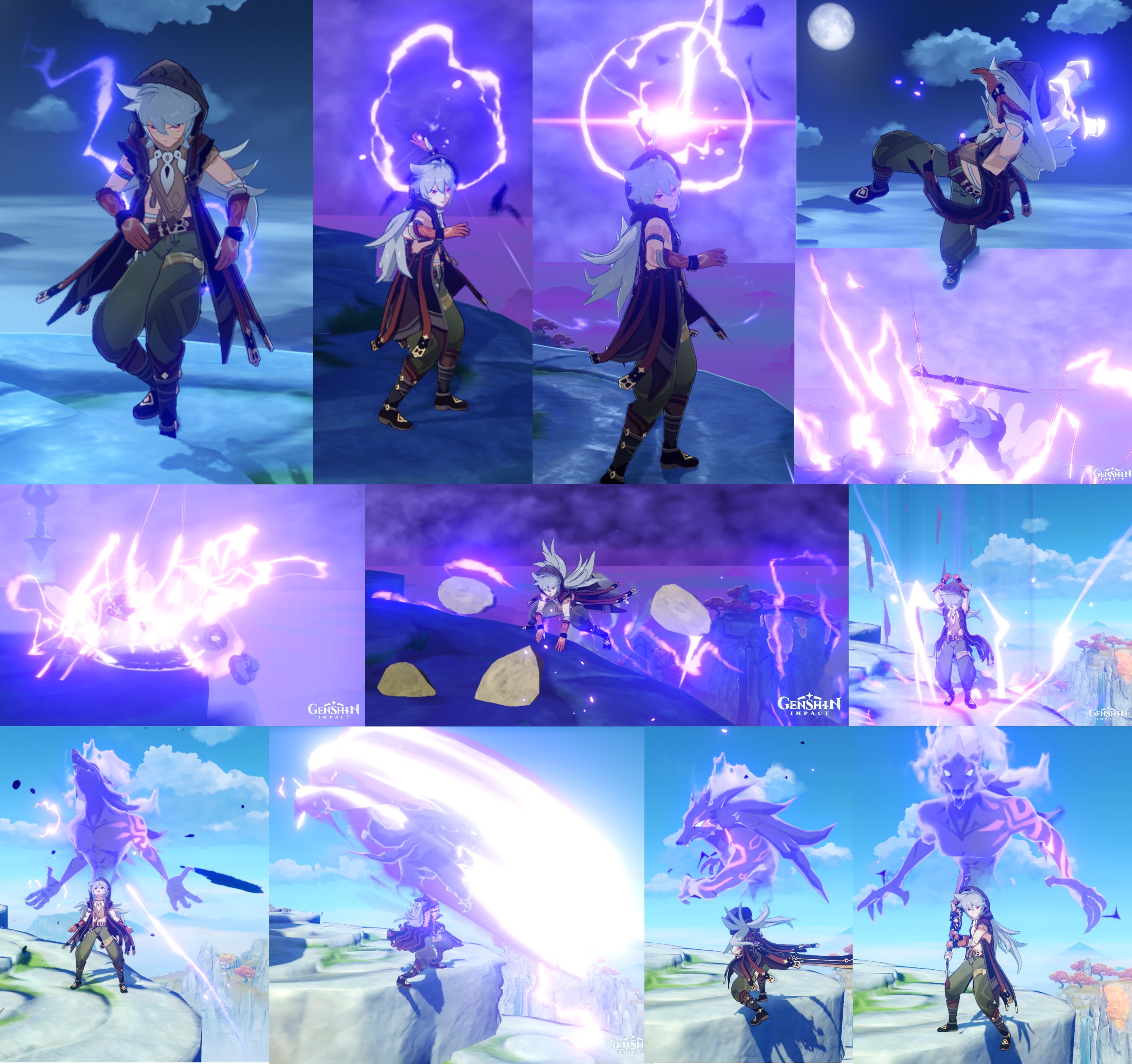 Mondstat characters detail Reference sheet for art, cosplay... Genshin ...