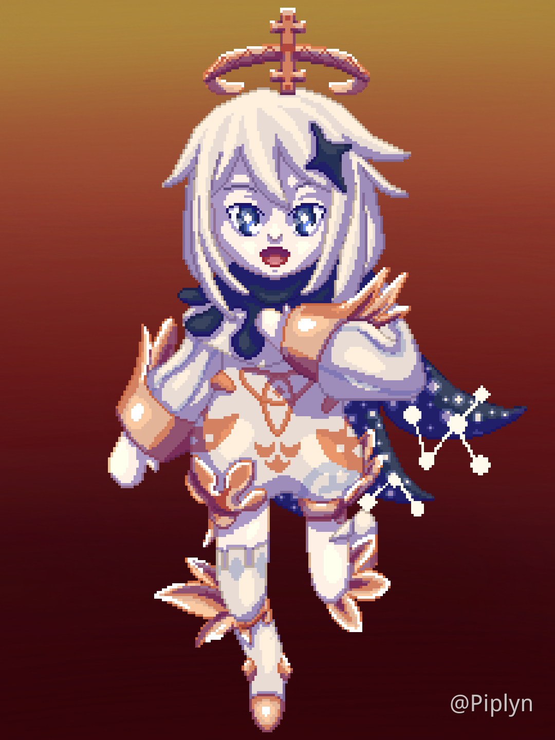 Pixel Paimon Genshin Impact | HoYoLAB