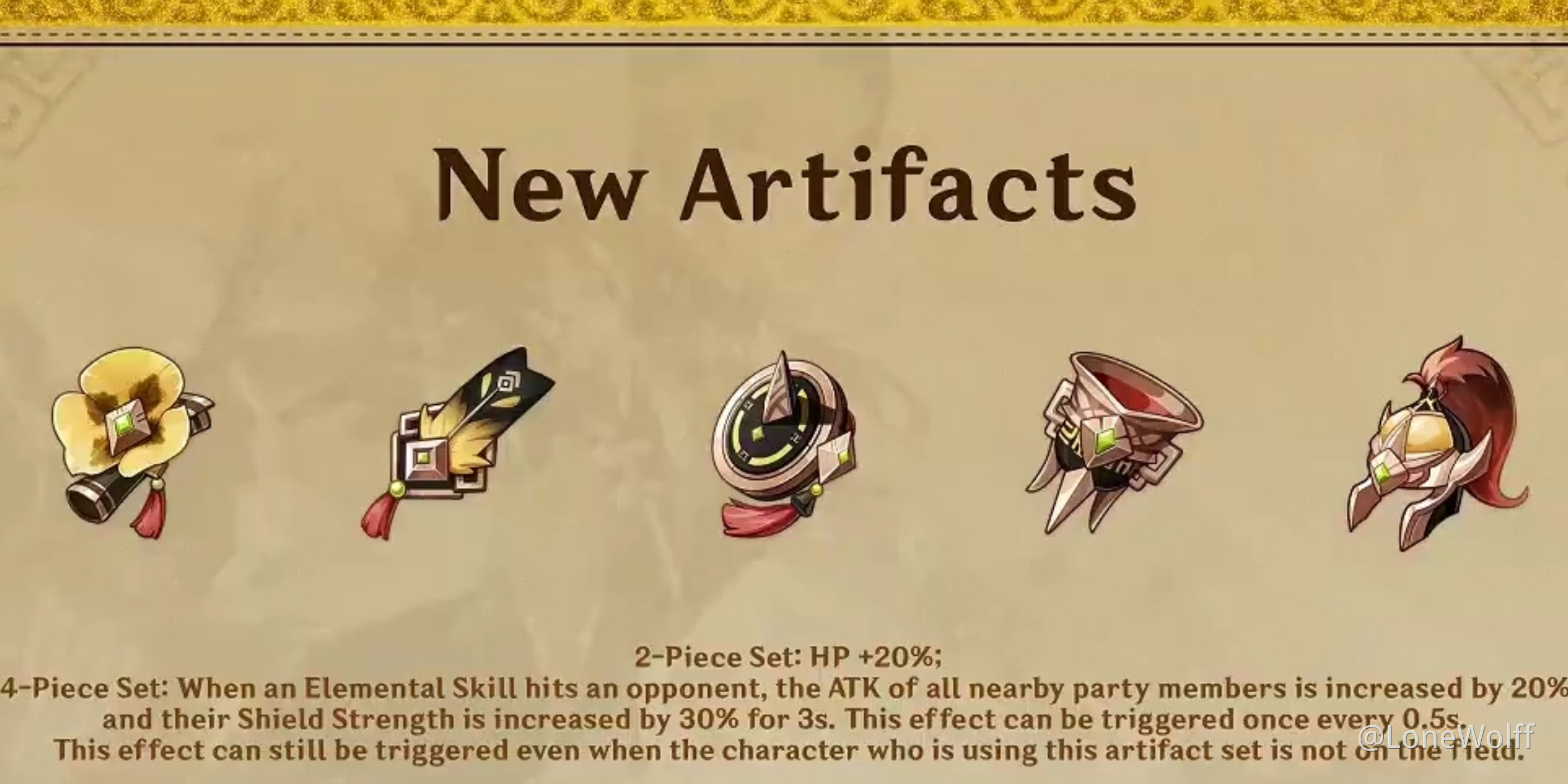 The New Artifacts Genshin Impact | HoYoLAB