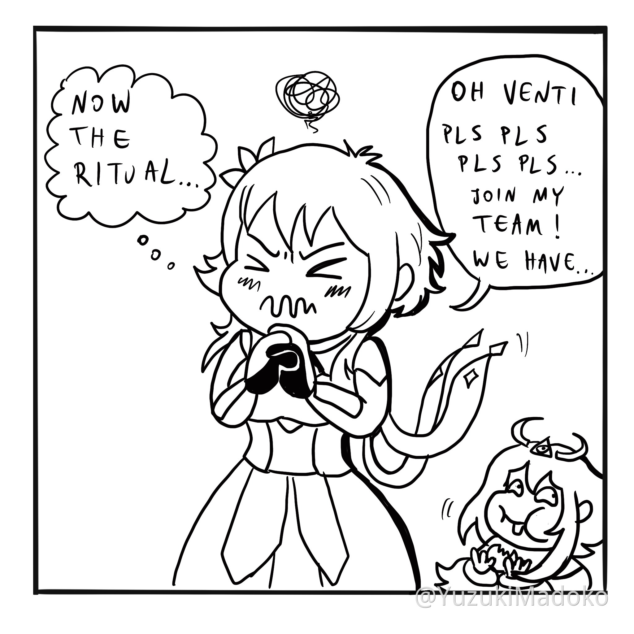 My ritual for summoning Venti Genshin Impact | HoYoLAB