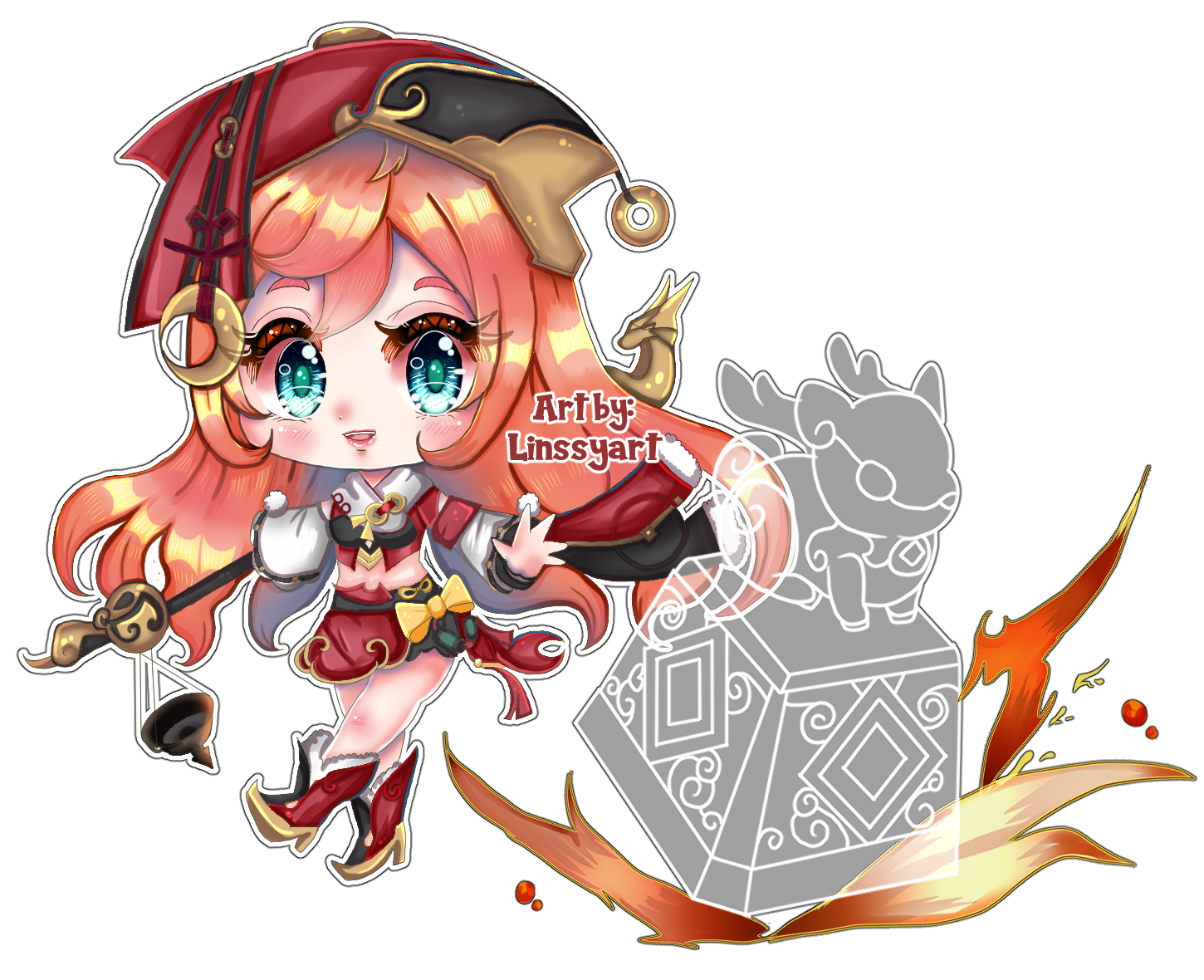 Chibi -Yanfei ♥♥ Genshin Impact | HoYoLAB