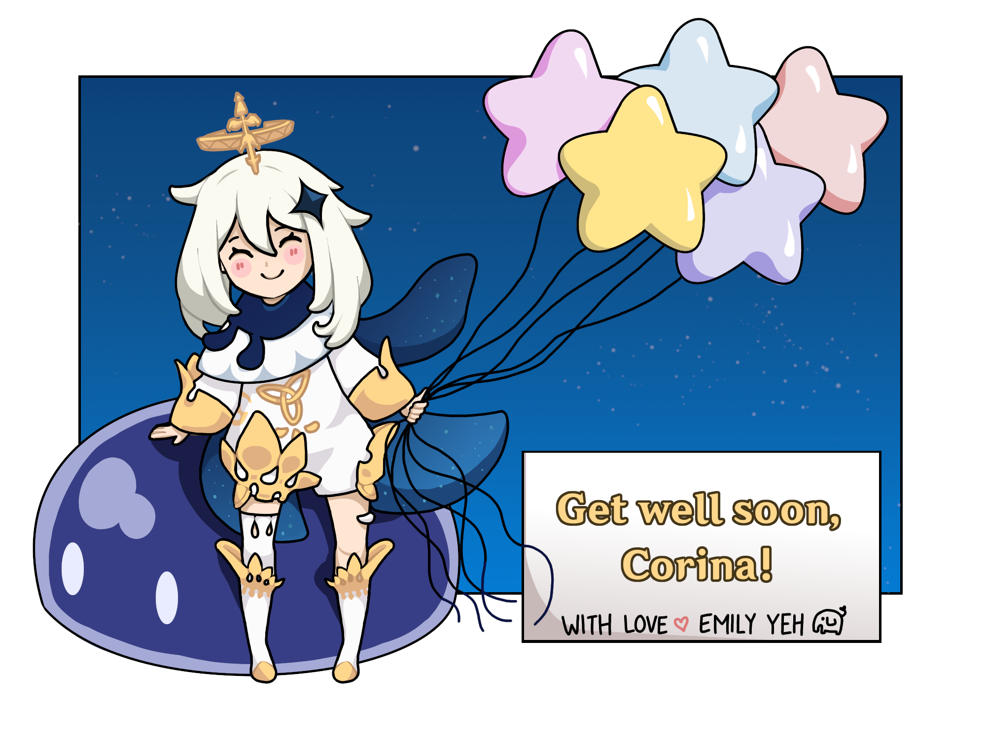 Get well soon, Corina! (Paimon's VA) ♥ Genshin Impact | HoYoLAB