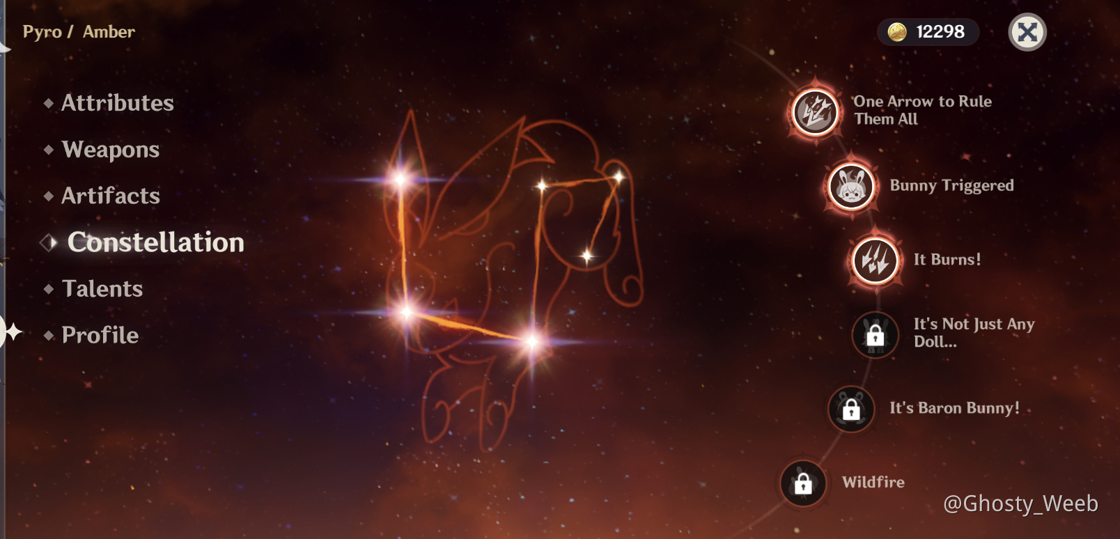 Starter four star constellations Genshin Impact | HoYoLAB