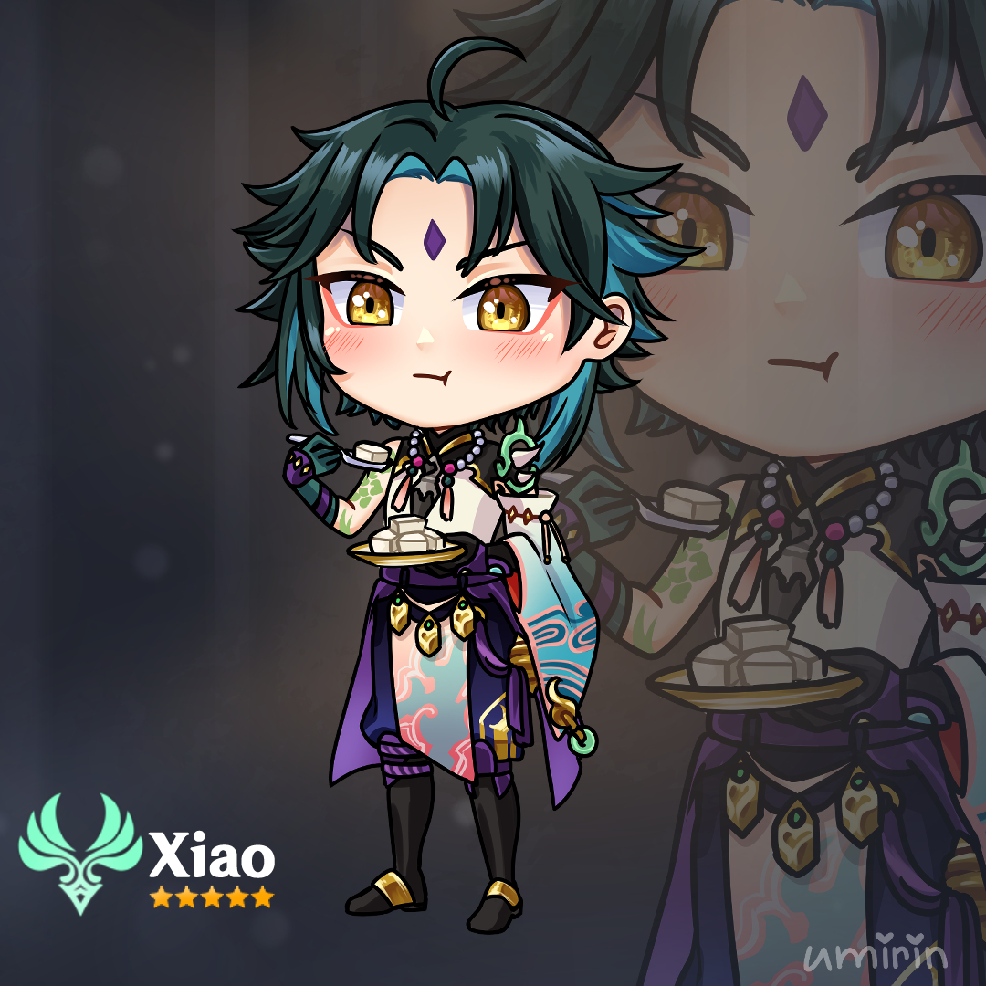 Chibi Xiao Genshin Impact | HoYoLAB