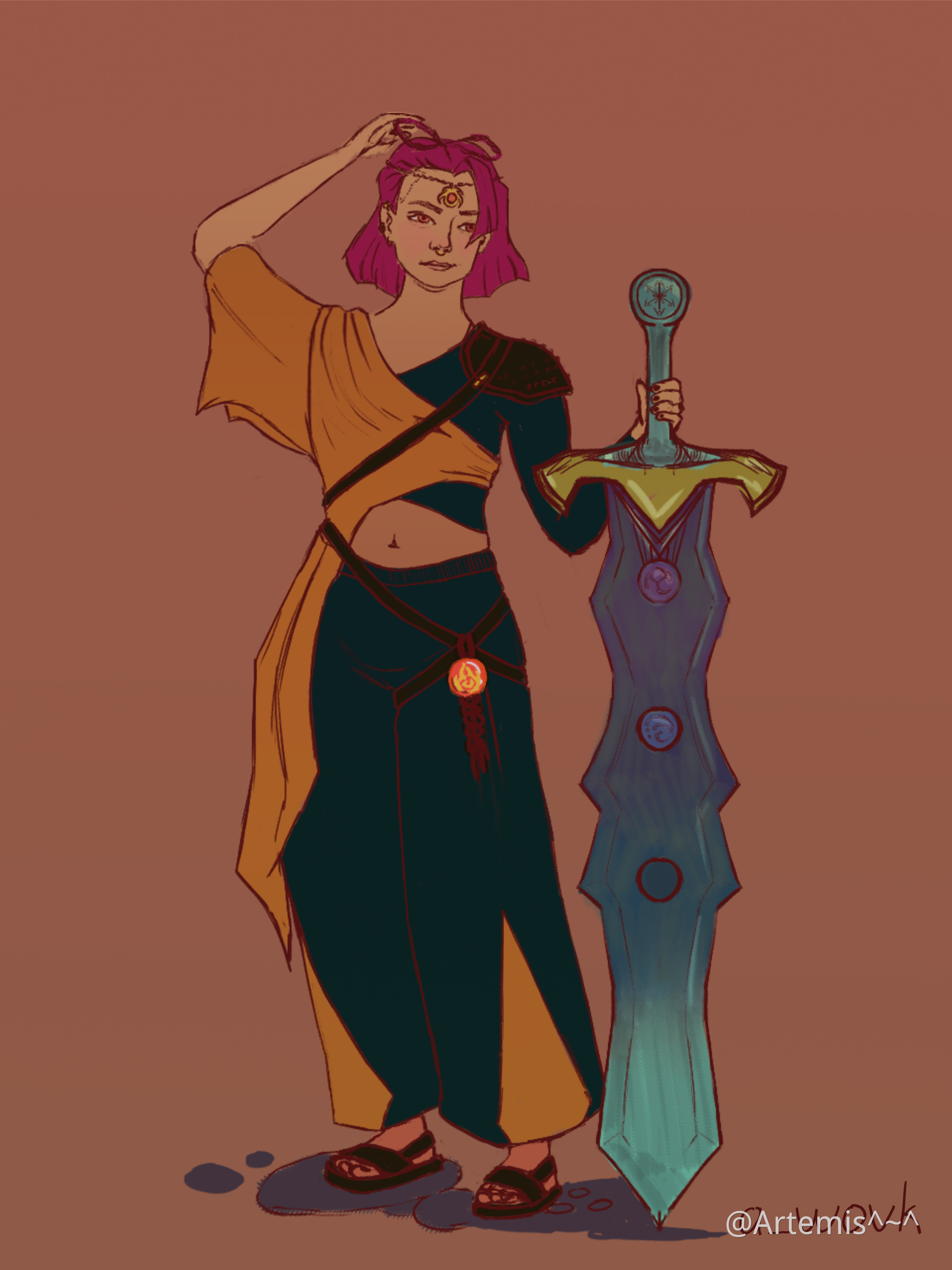 Here my #OC, she is from Sumeru #fanart Genshin Impact | HoYoLAB