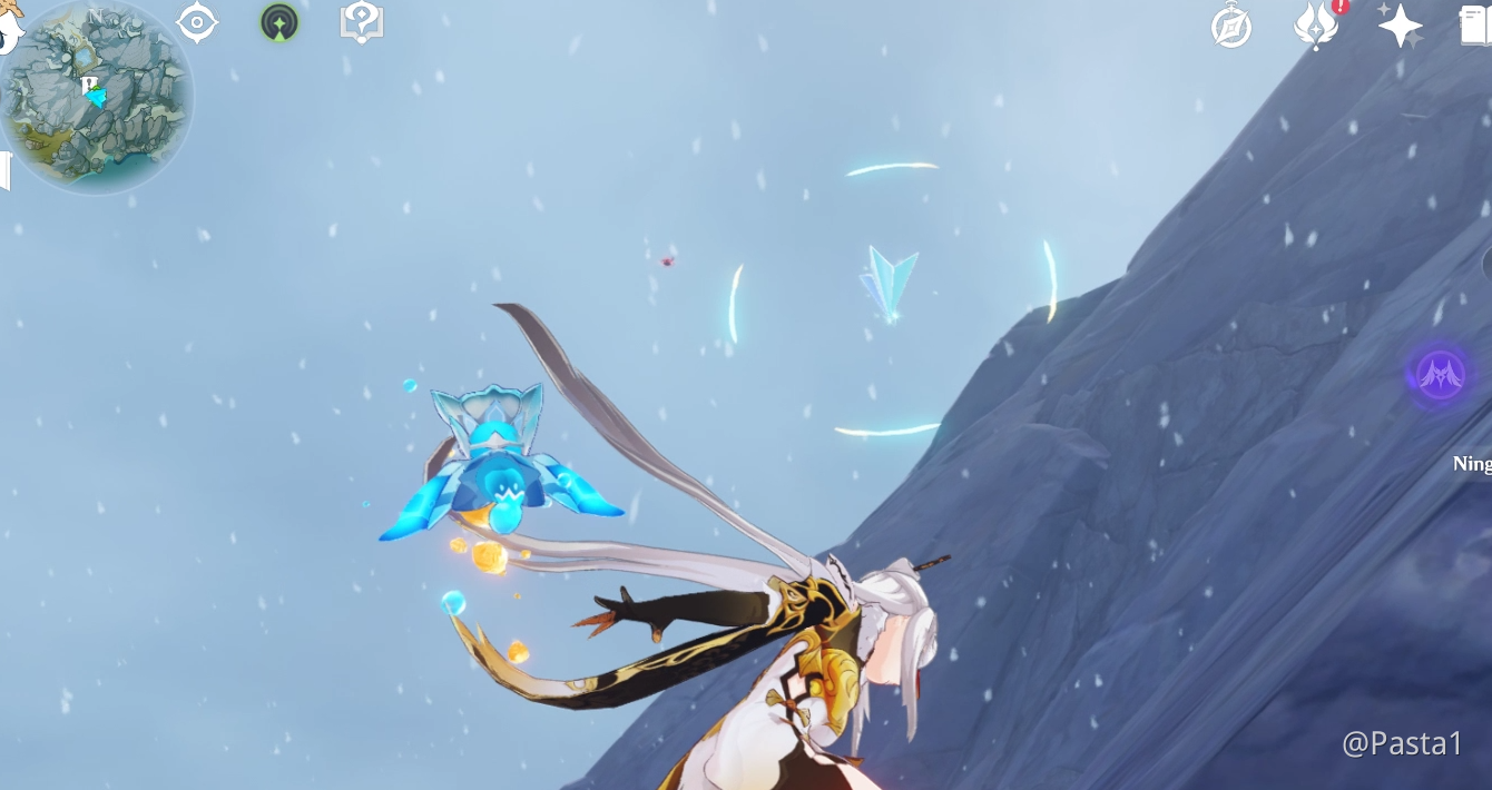 What is that blue diamond floating thing? Genshin Impact | HoYoLAB