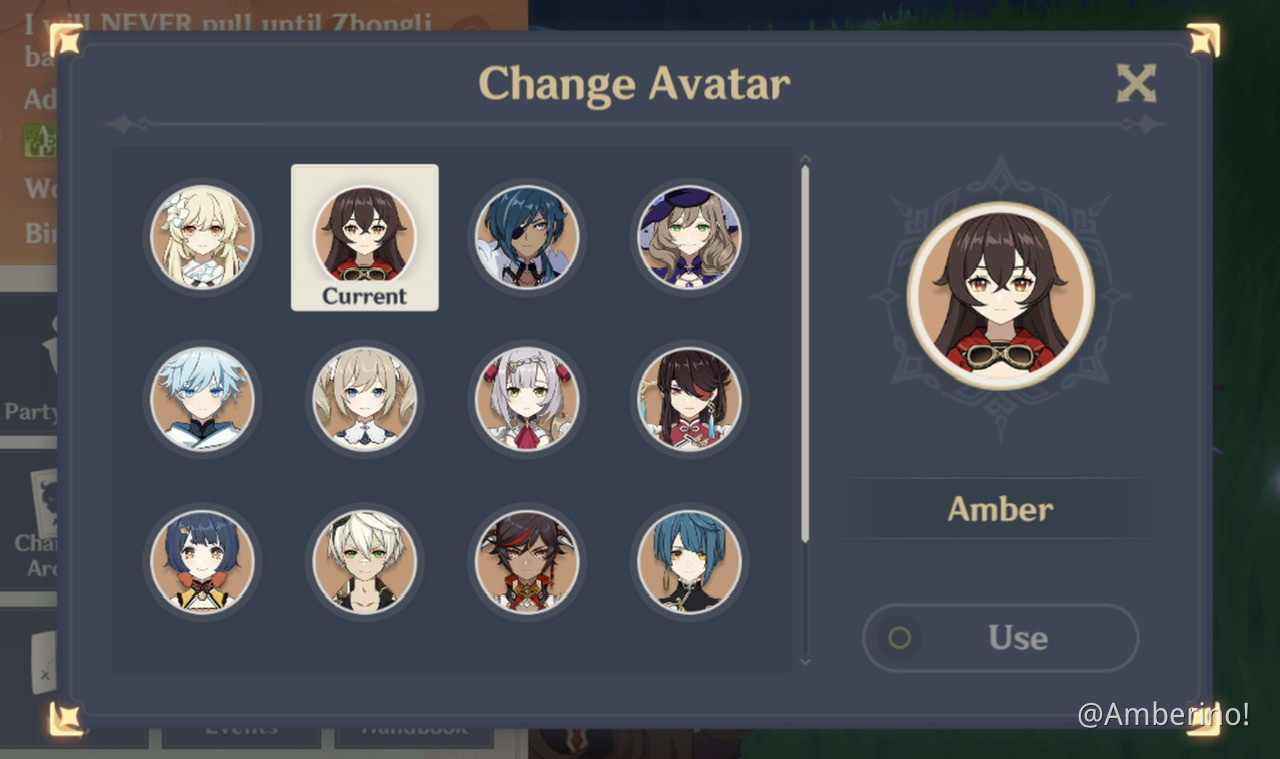 Suggestion about Profile Avatars: Genshin Impact | HoYoLAB