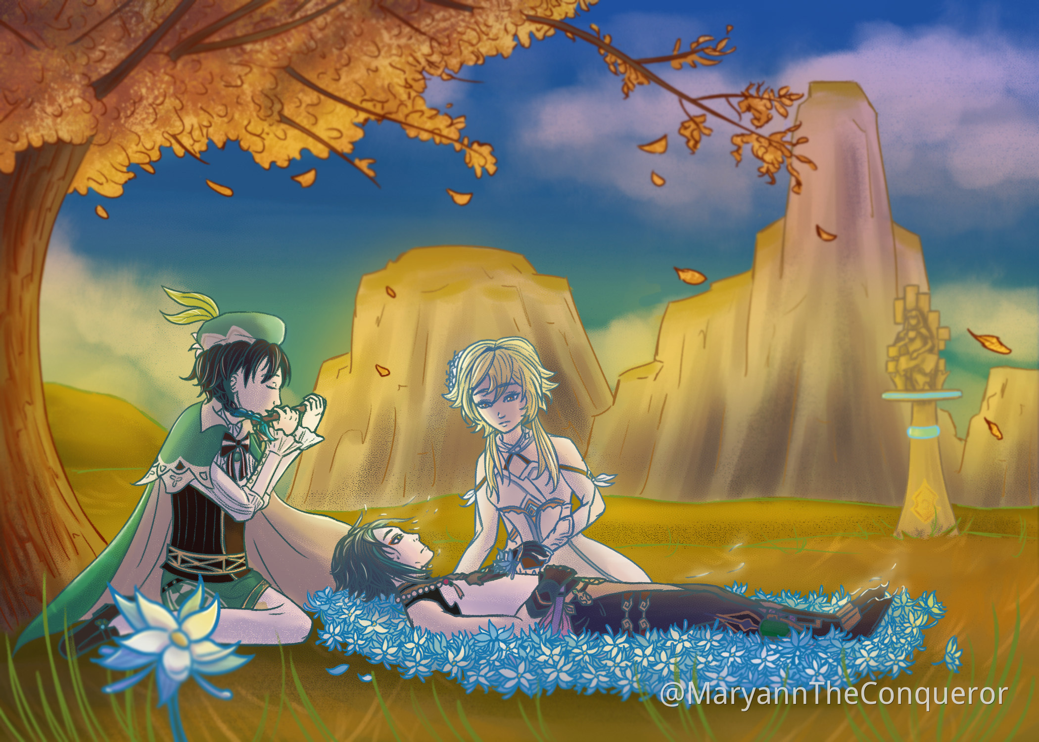 "Thank you, traveler..." Genshin Impact | HoYoLAB