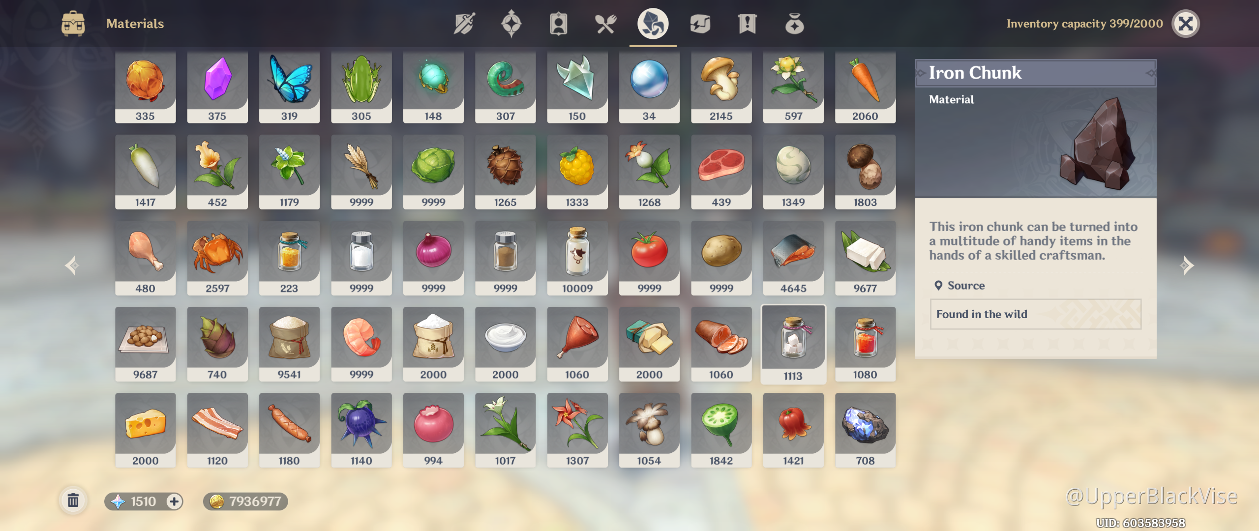 Max Item limit? Genshin Impact | HoYoLAB