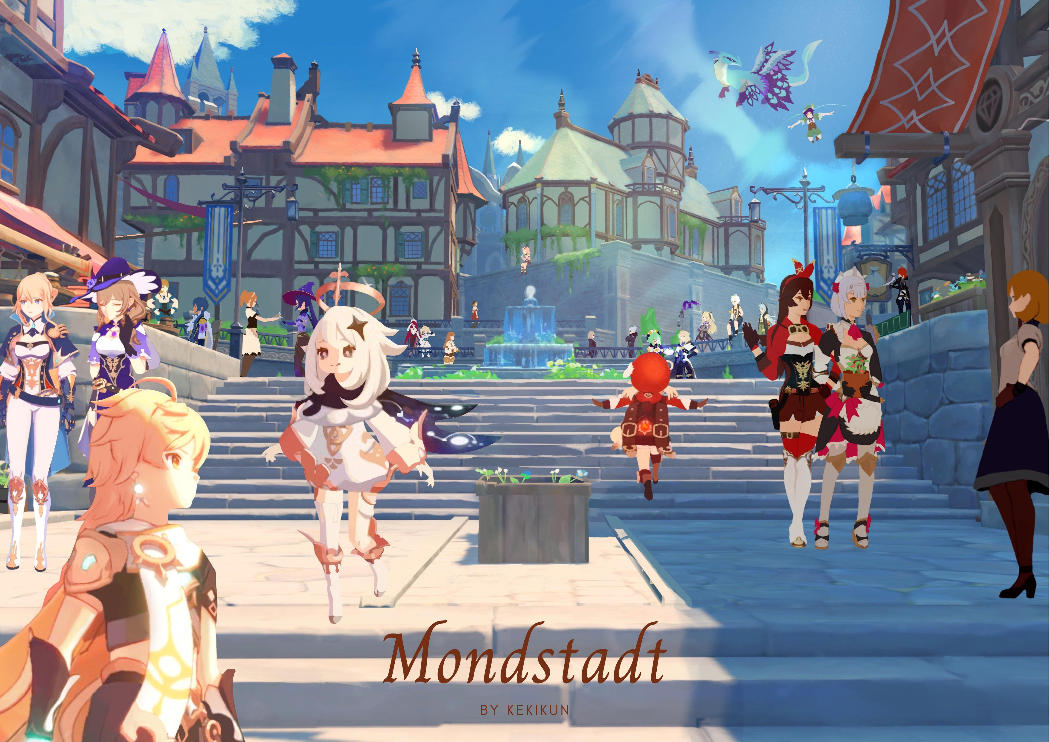 A Day In Mondstadt Genshin Impact | HoYoLAB