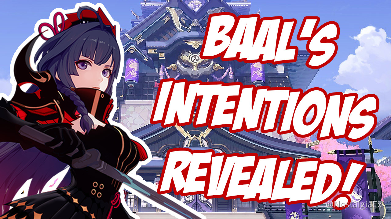 Baal's Intentions (Inazuma Lore Reveal!!?) Genshin Impact | HoYoLAB