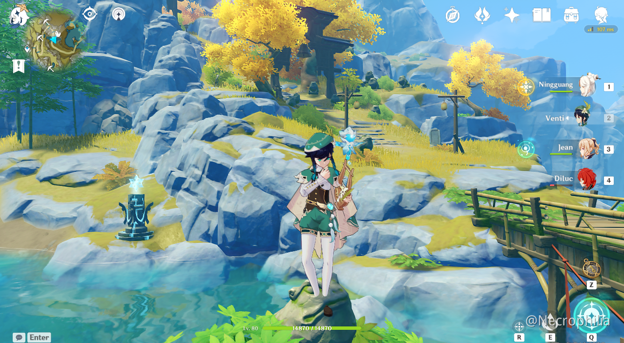 i found some interactable statue that give you Exquisite chest. Genshin ...