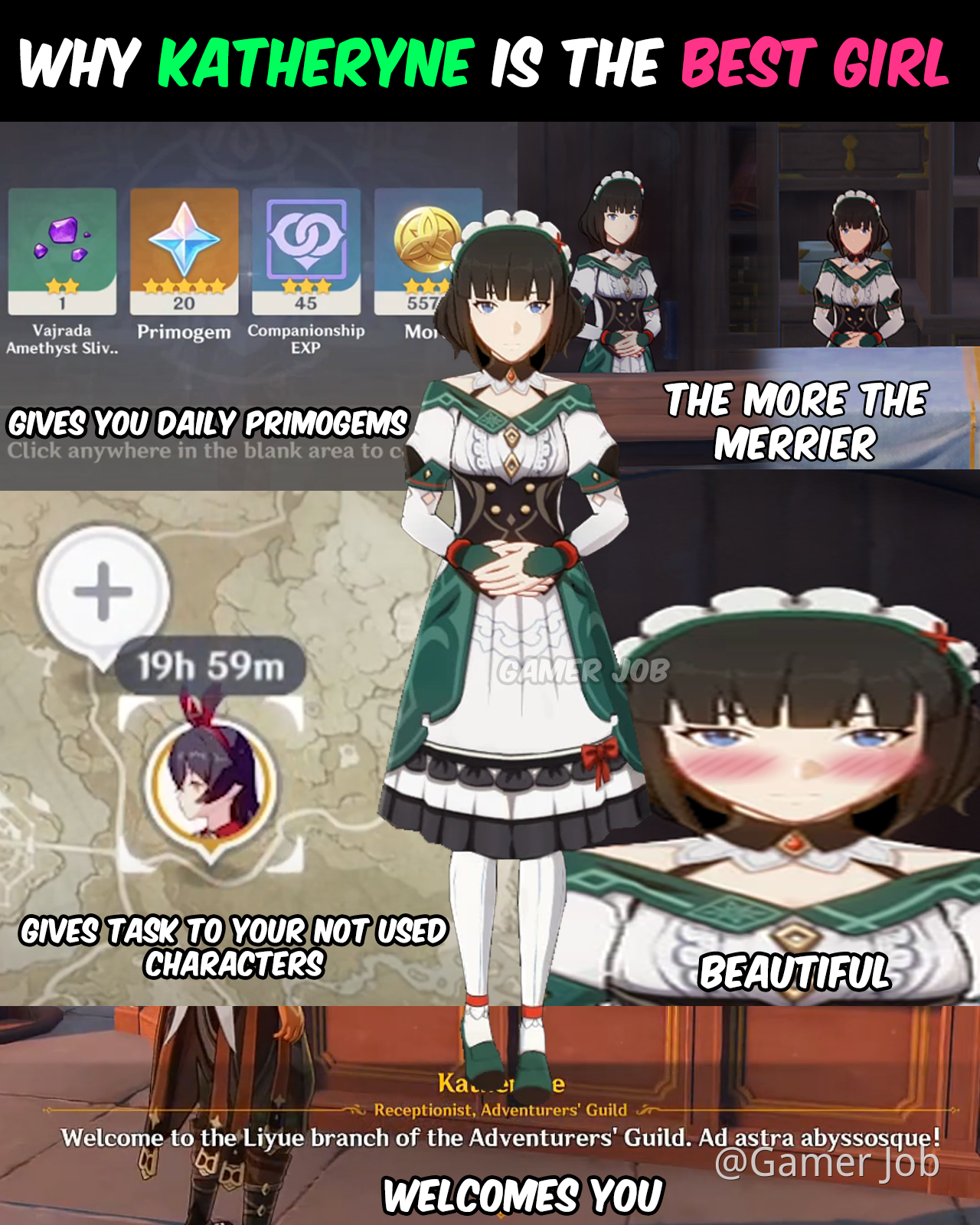 Why Katheryne is the Best girl Genshin Impact | HoYoLAB