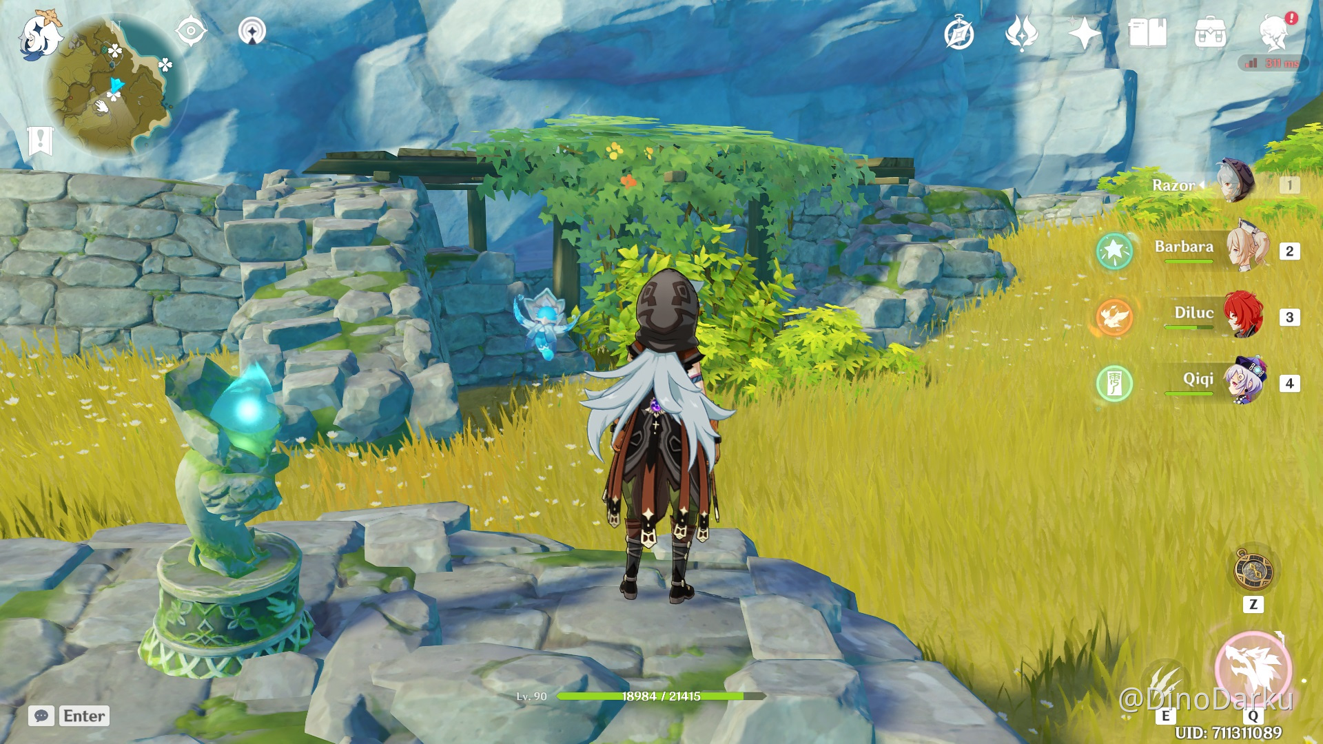 Artifacts, mora, crystals farm and double loot - map and photos ...