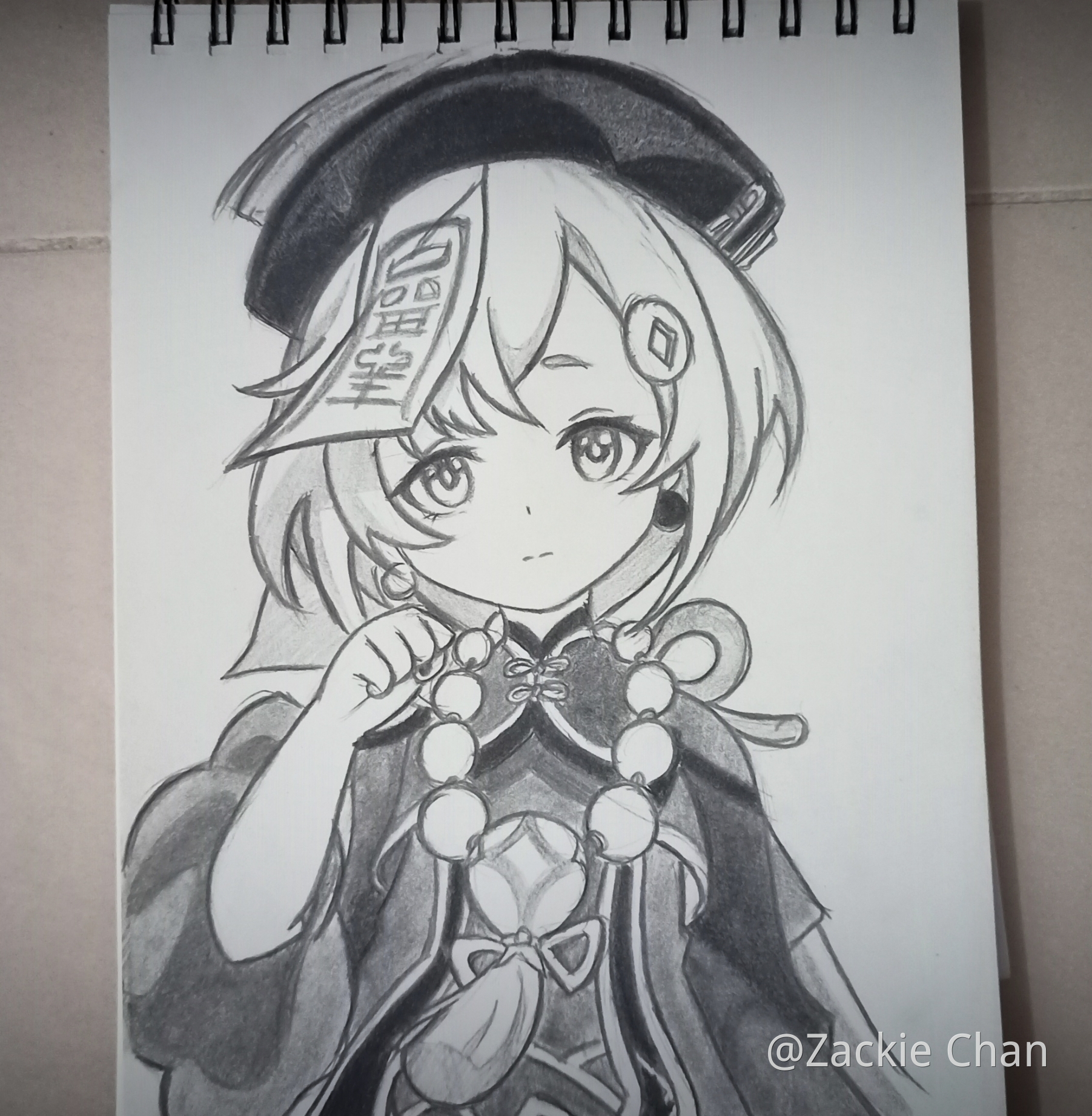 My Qiqi Sketching Genshin Impact | HoYoLAB