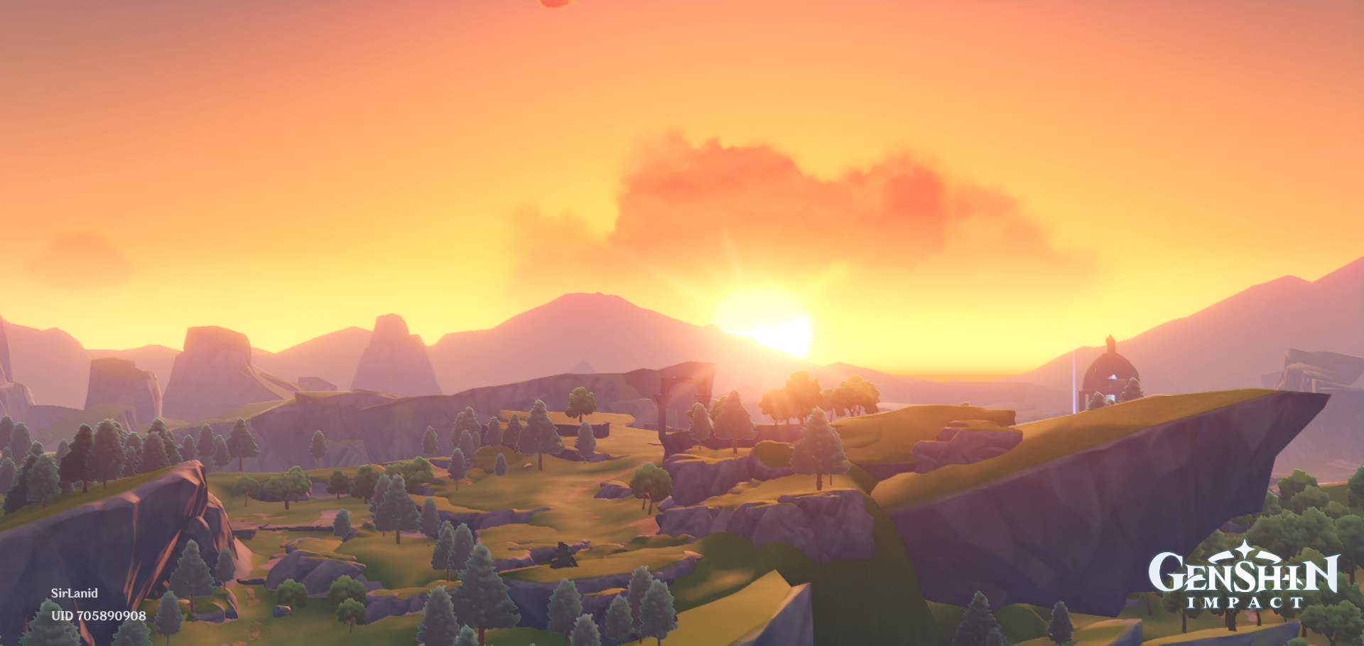 just sunset Genshin Impact | HoYoLAB