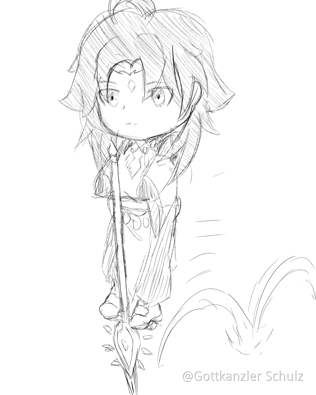 Finished my Xiao Artwork yesterday (and some Xiao Chibis also) Genshin ...