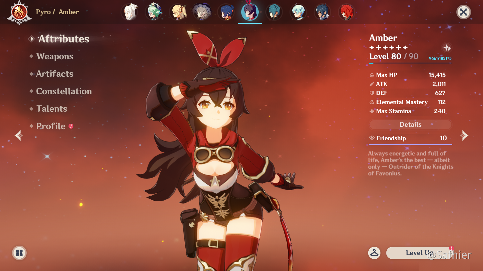 Amber Training Session! For Better Future Intel! | Genshin Impact | HoYoLAB