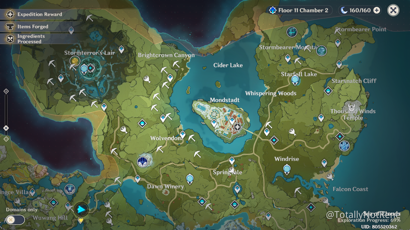 Just Dropping My Map Full Of Mining Spots Genshin Impact HoYoLAB