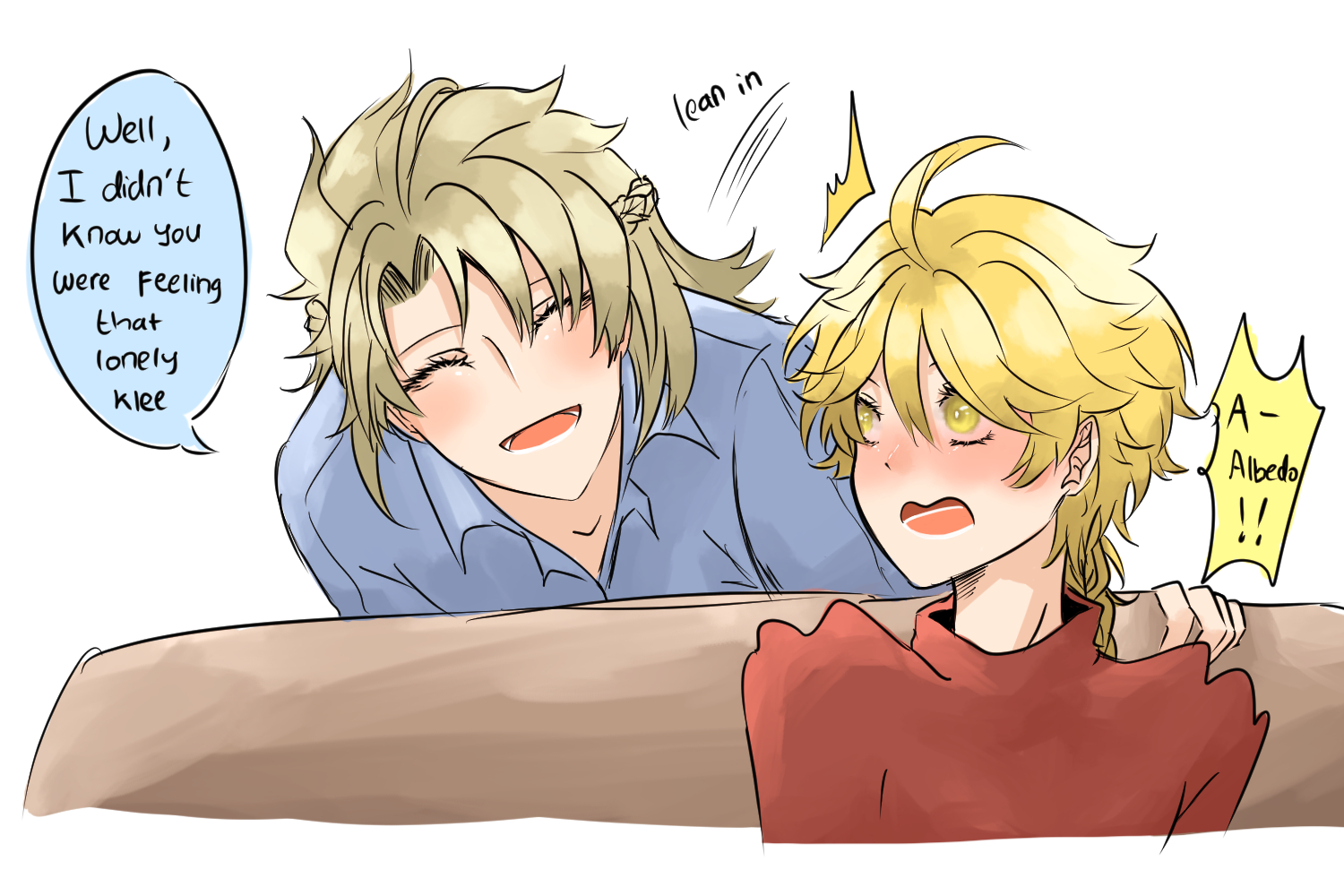 albether and klee Genshin Impact | HoYoLAB