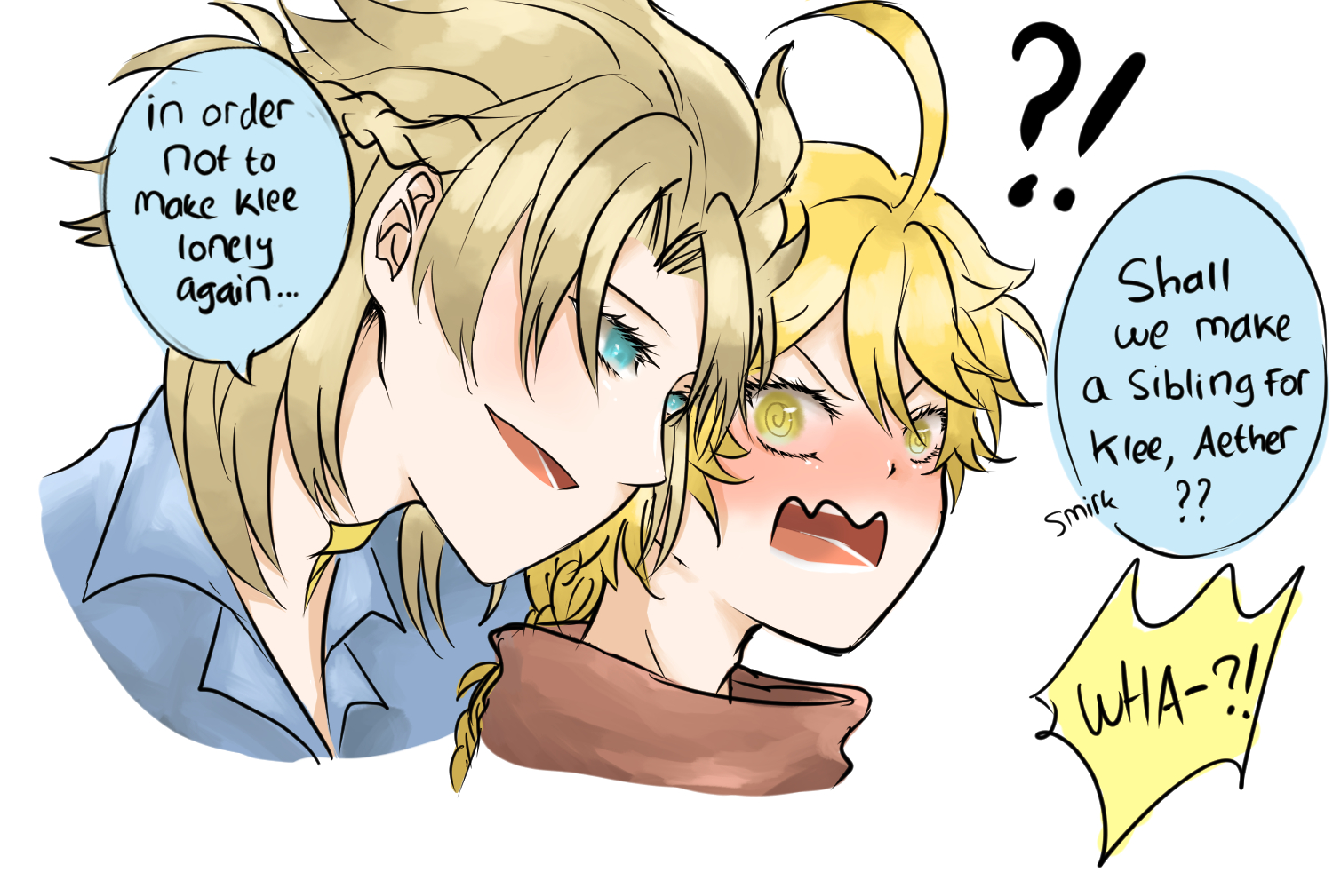 albether and klee Genshin Impact | HoYoLAB