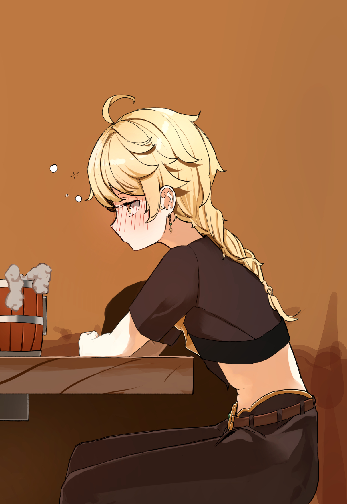 Drunk Aether and Amber Genshin Impact | HoYoLAB