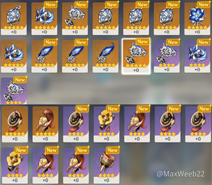 6 Condensed Resin in Ridge Watch Domain and I got this. Genshin Impact ...