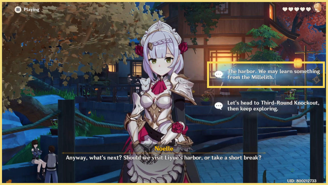 [Hangout Event Guide] Noelle II - All Endings | 90 PRIMOGEMS (3 New ...