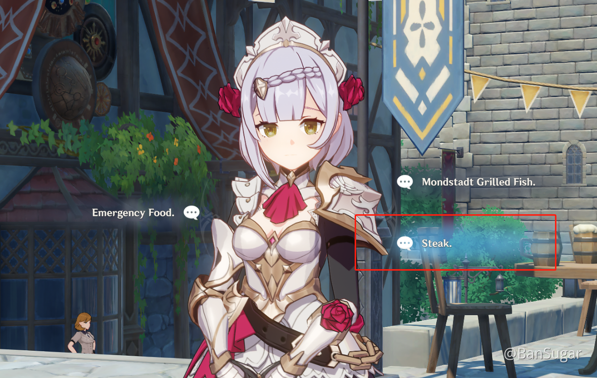 [V1.5 Hangout Guide] Noelle - All Endings - 3 New Achievements Genshin ...