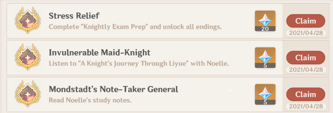 [Guide] Noelle Hangout Event Act 2 - All Endings Genshin Impact | HoYoLAB