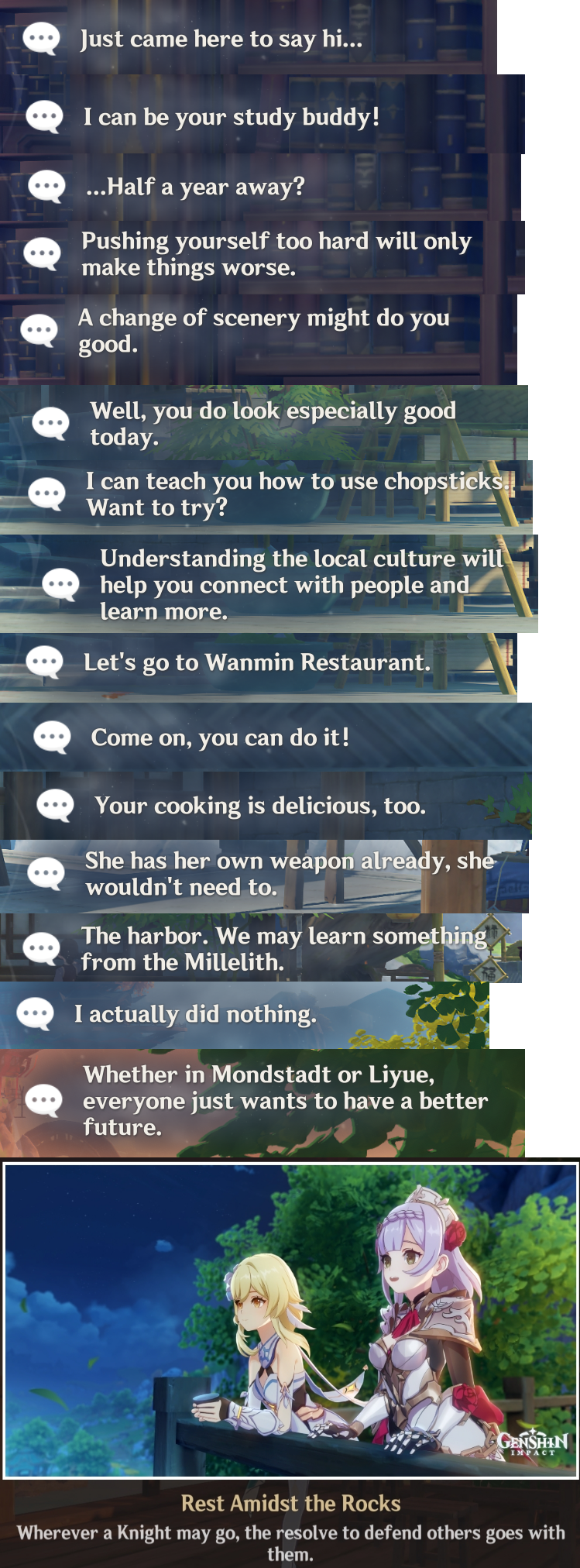 [Guide] Noelle Hangout Event Act 2 - All Endings Genshin Impact | HoYoLAB