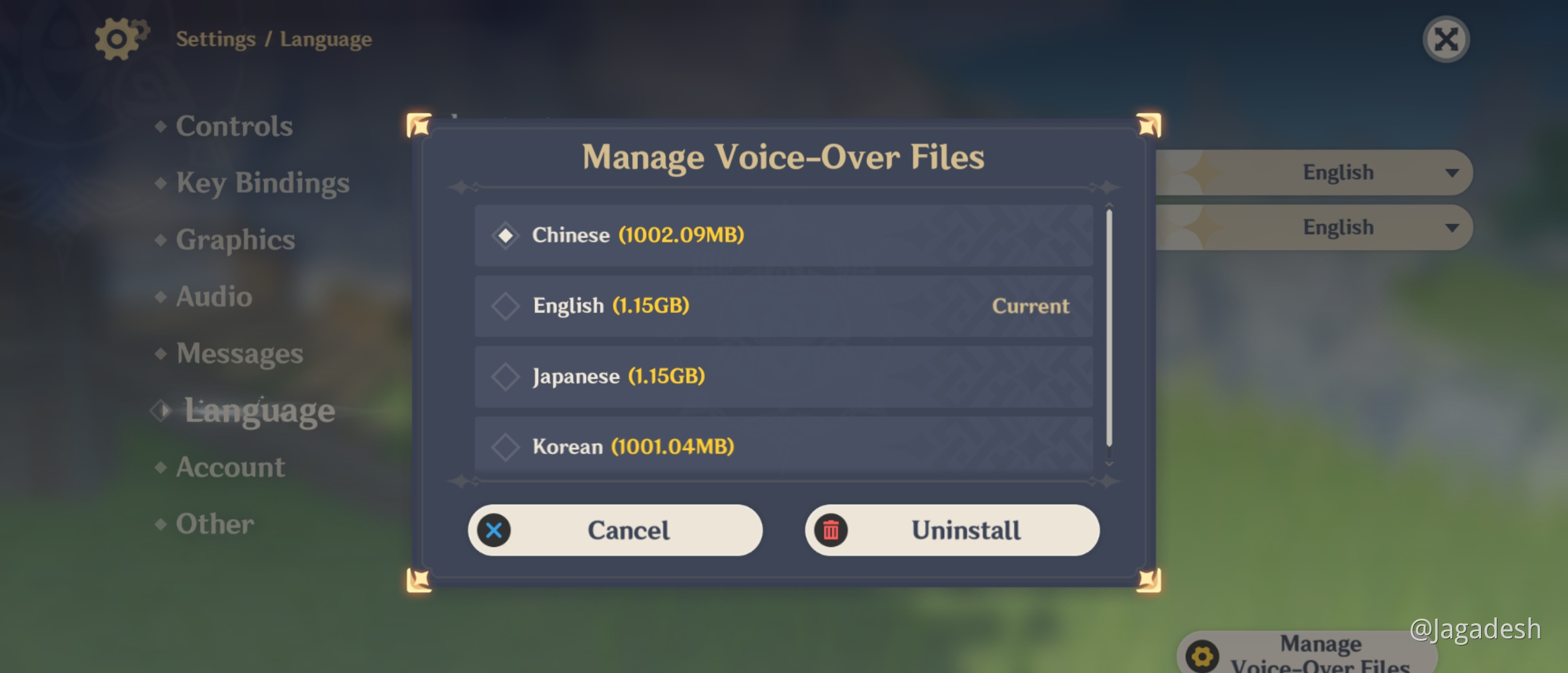 Current Game file size (PC) : r/Genshin_Impact