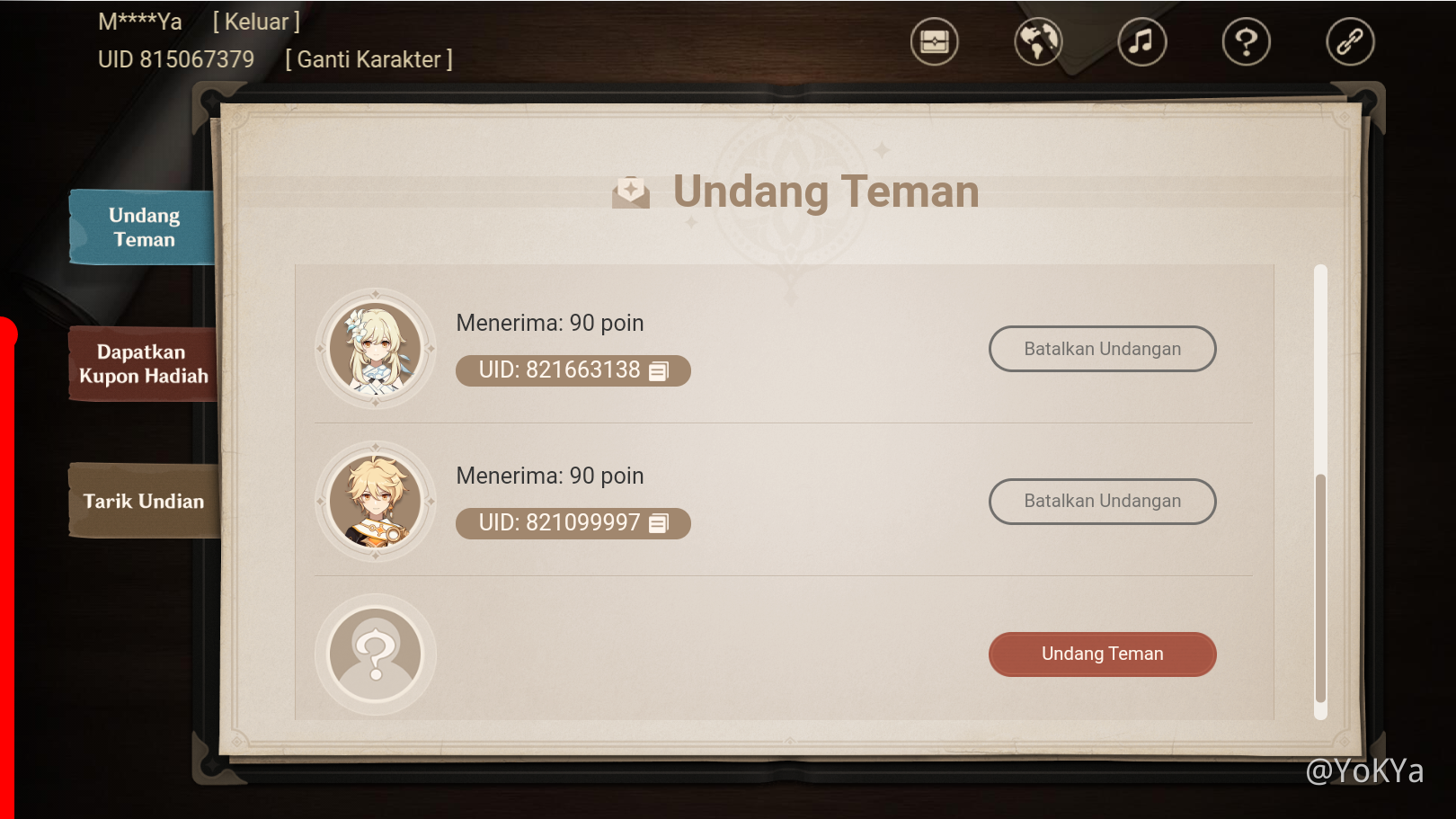 GB Event Undangan Genshin Impact | HoYoLAB