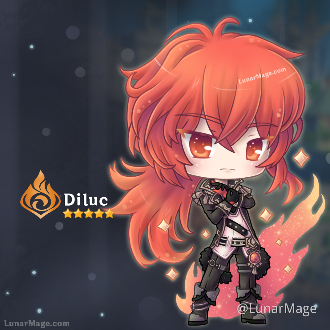 Happy Birthday Diluc! Genshin Impact | HoYoLAB