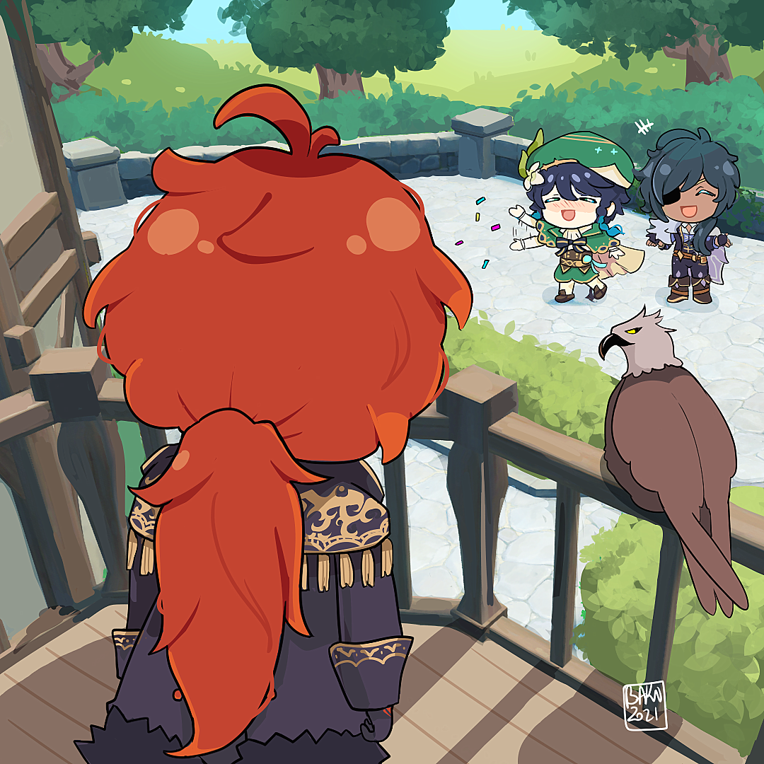 Happy Birthday Diluc! + bonus page Genshin Impact | HoYoLAB