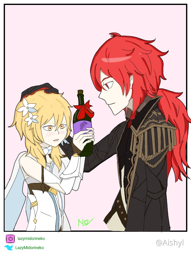 Happy Birthday,Diluc! Genshin Impact | HoYoLAB