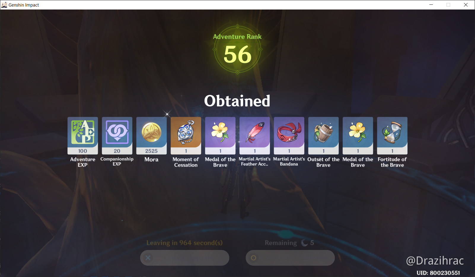 Just reached AR56! Genshin Impact | HoYoLAB