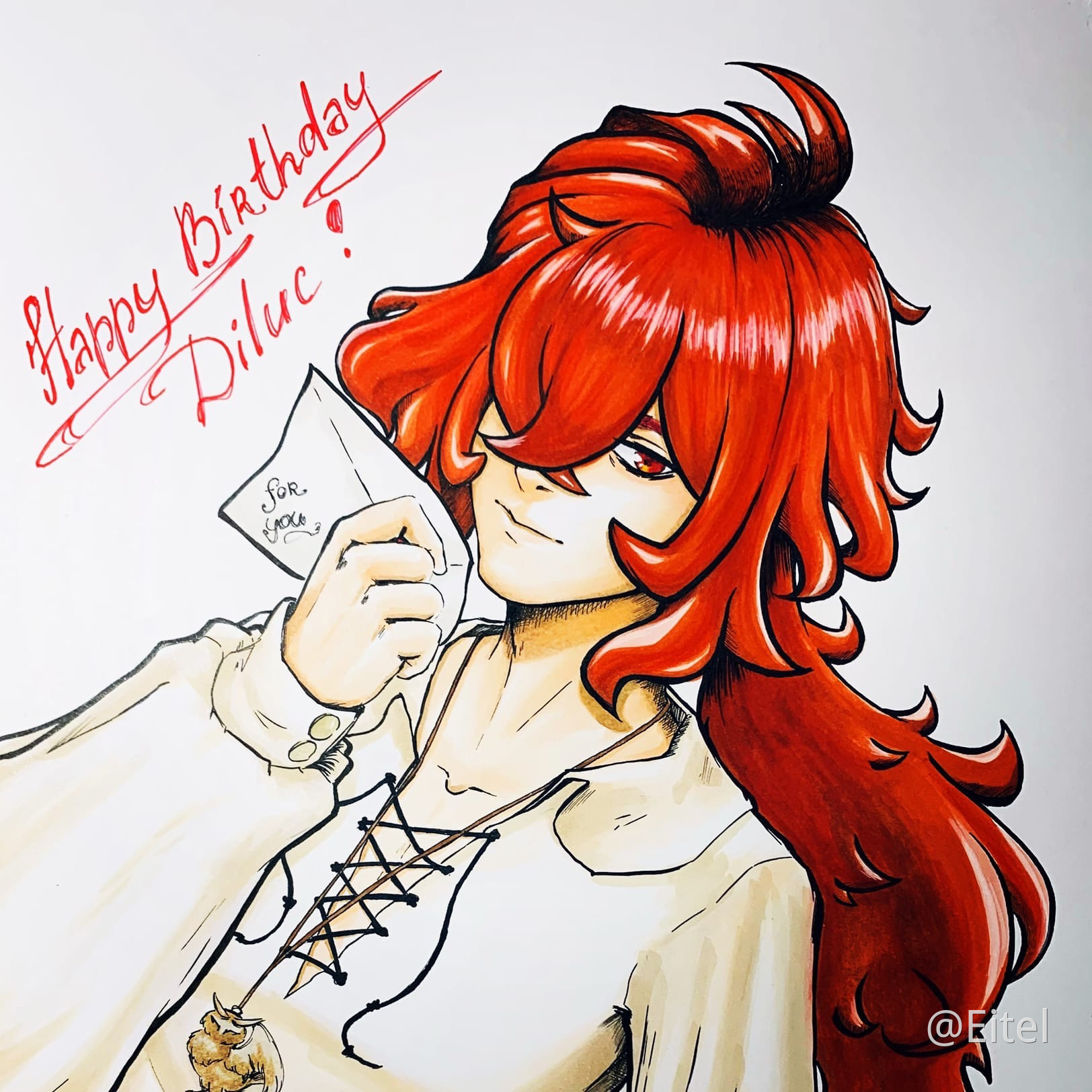 Happy Birthday, Diluc! Genshin Impact | HoYoLAB