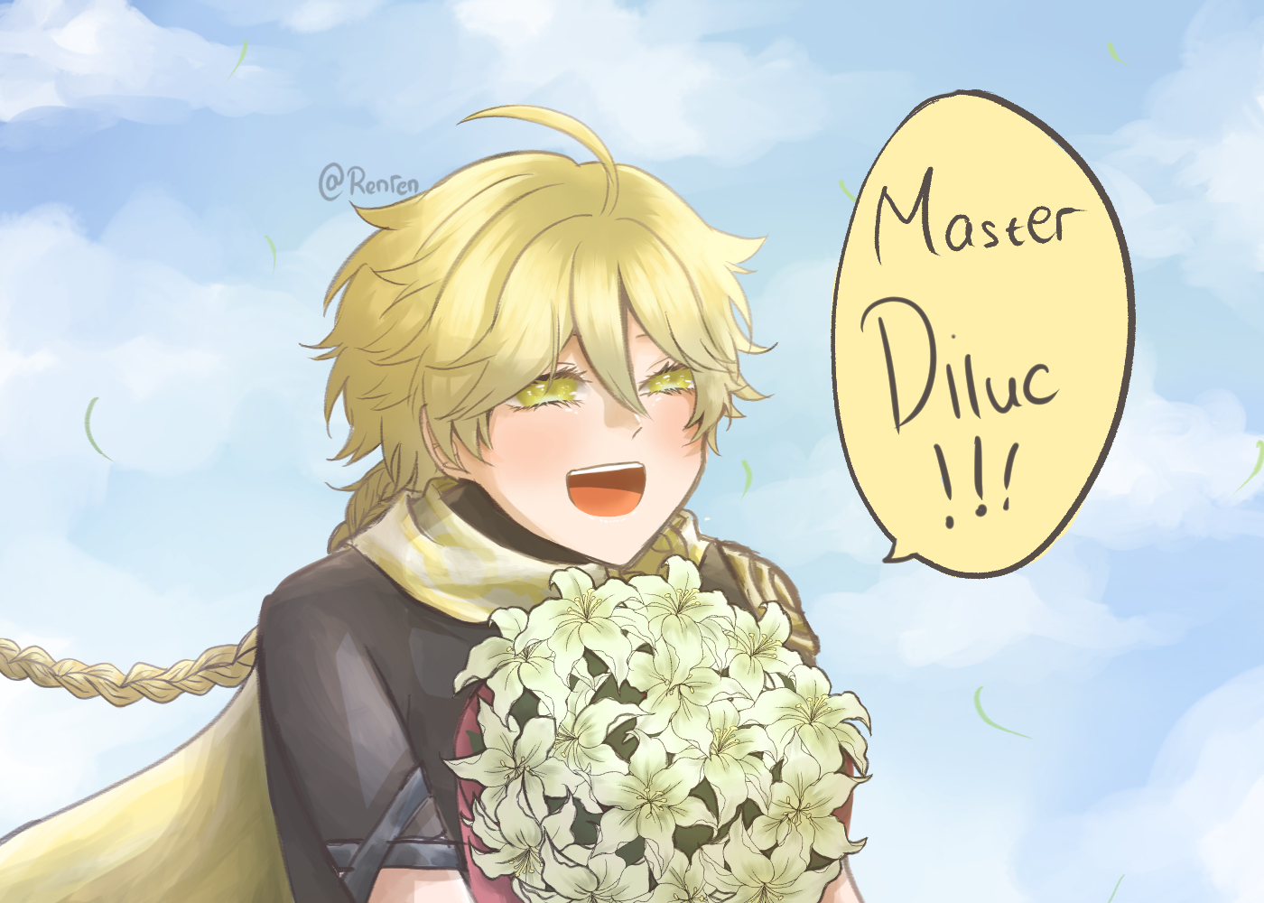 Happy Birthday Diluc! Genshin Impact | HoYoLAB