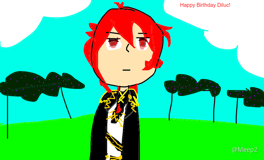 Happy Birthday Diluc! Genshin Impact | HoYoLAB